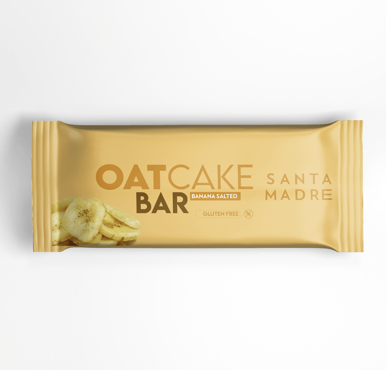 Santa Madre Oatcake Bar Banana Salted