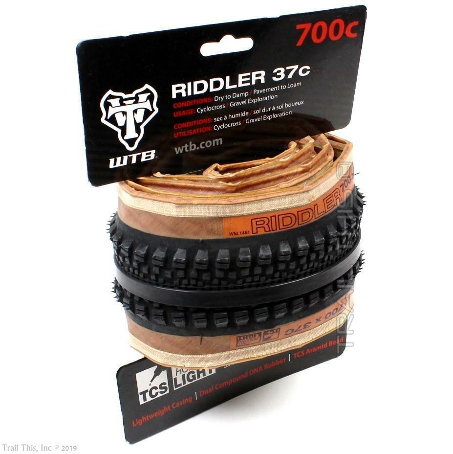 WTB Copertoni Riddler 37x700 TCS Nero Para